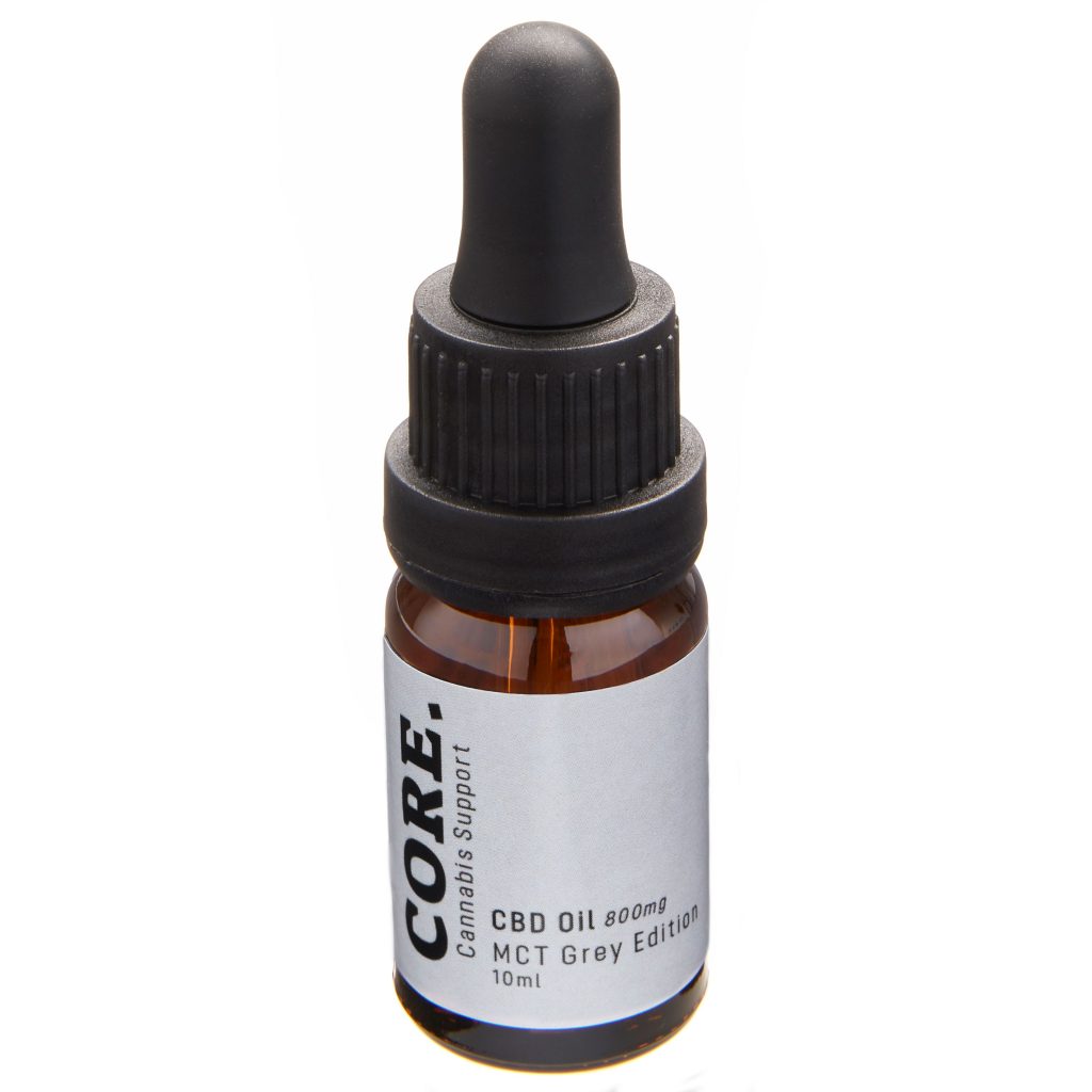 CORE CBD Oil 800mg in MCT - Grey Edition 10ml - Aura CBD Oil